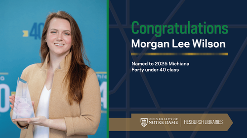 The Michiana Forty under 40 program recognizes the exceptional work and service of forty professionals under the age of 40 in the South Bend and Elkhart region.